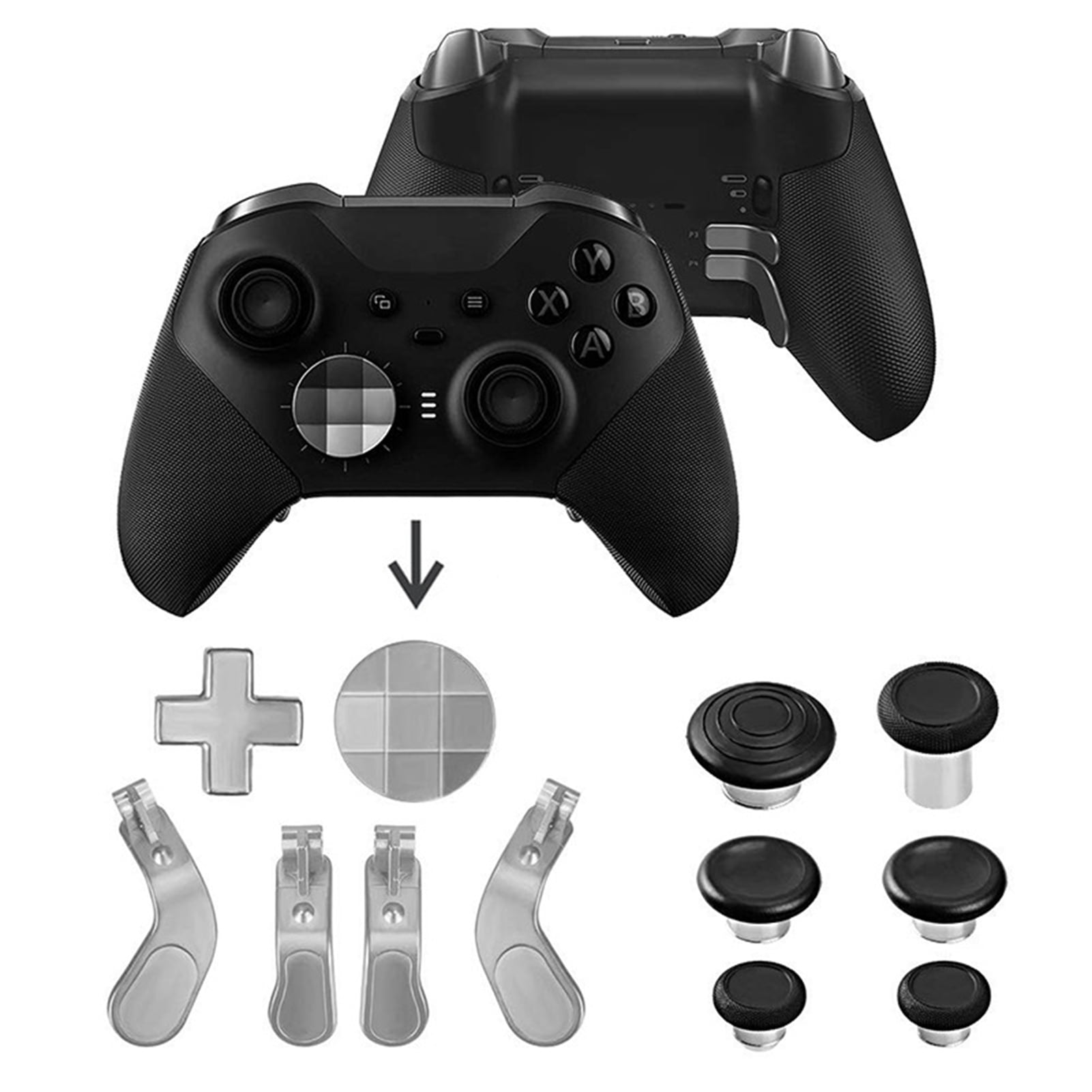 Joernso 16Pcs Controller Replacement Accessories Enhance Your Gaming ...
