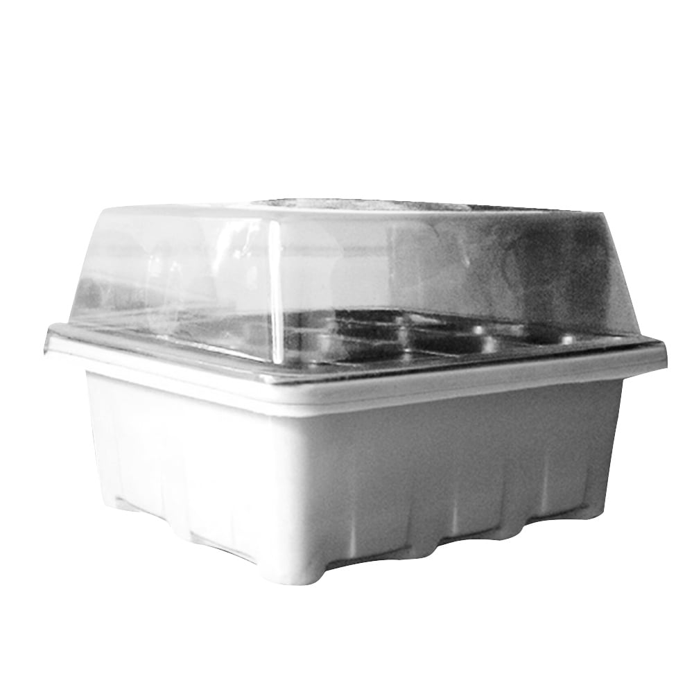 Joernso 1L 12-Hole Garden Planting Germination Box Nursery Pot Case ...