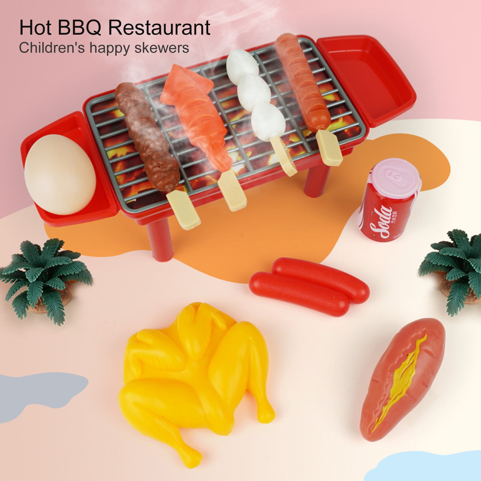 Joernso 1Set Barbeque Grill Toys Hand-eye Coordination Intellectual ...