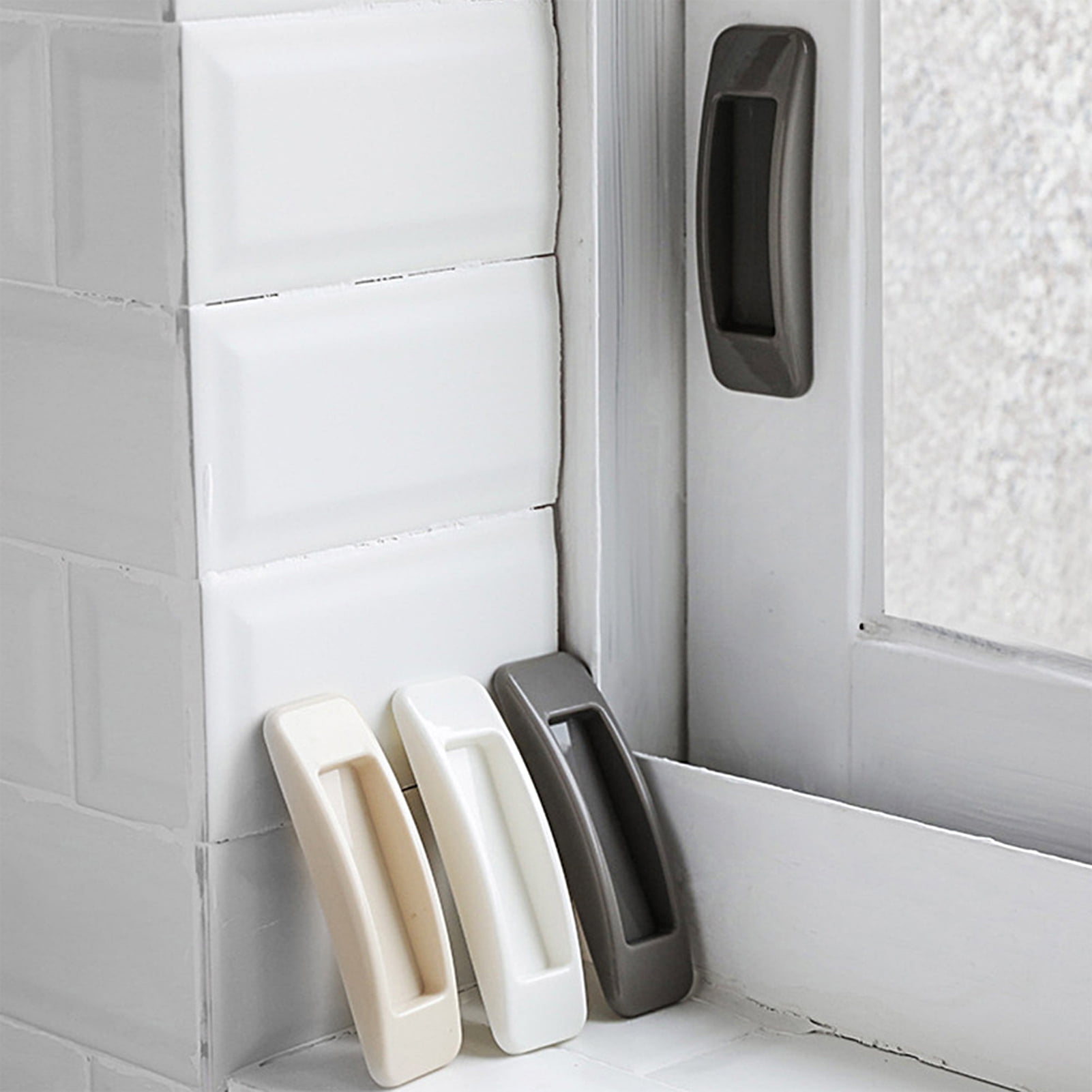 Joernso 4Pcs/Set Cabinet Puller Helper Auxiliary Self Adhesive Plastic ...