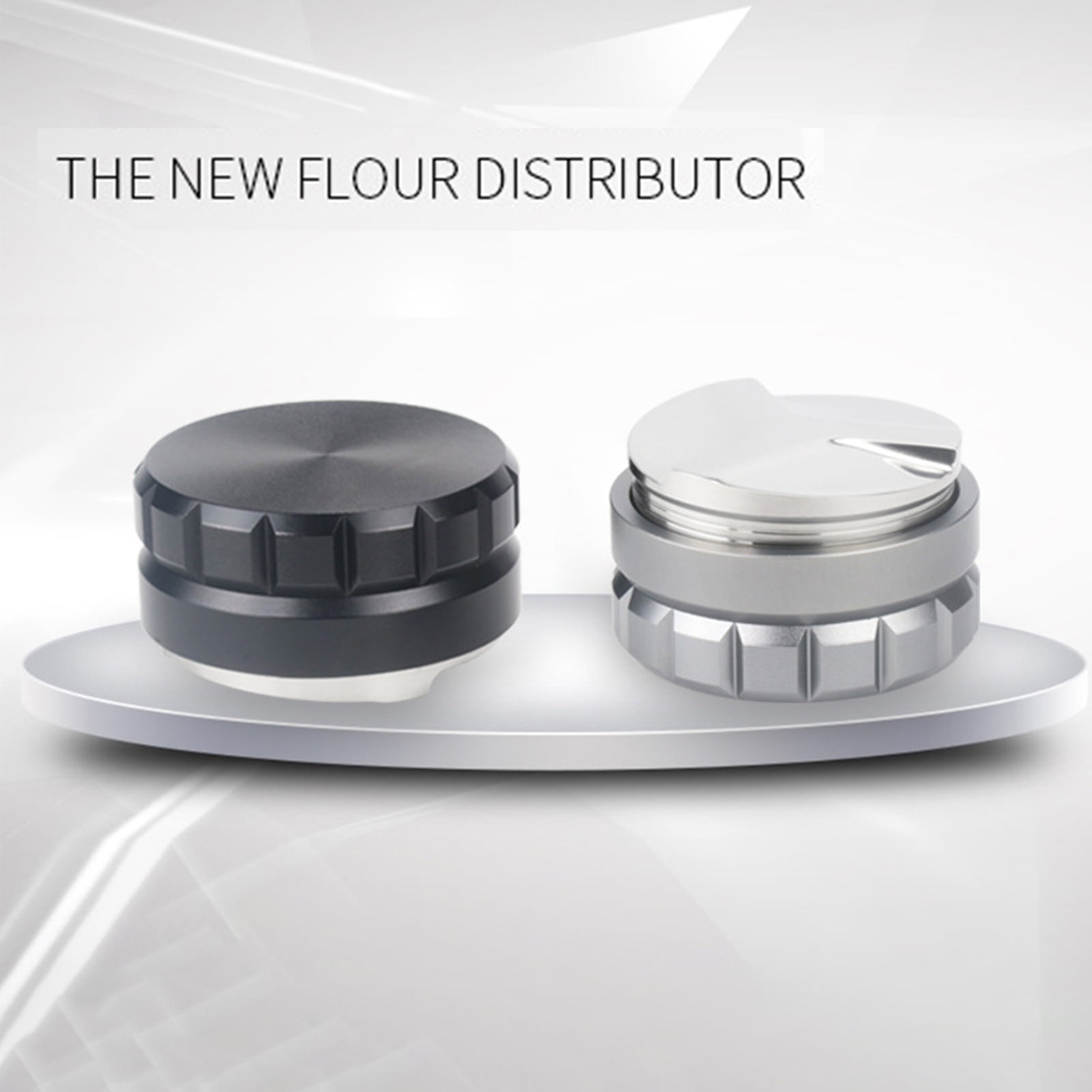 Joernso 58mm Stainless Steel Adjustable Coffee Powder Tamper Espresso ...