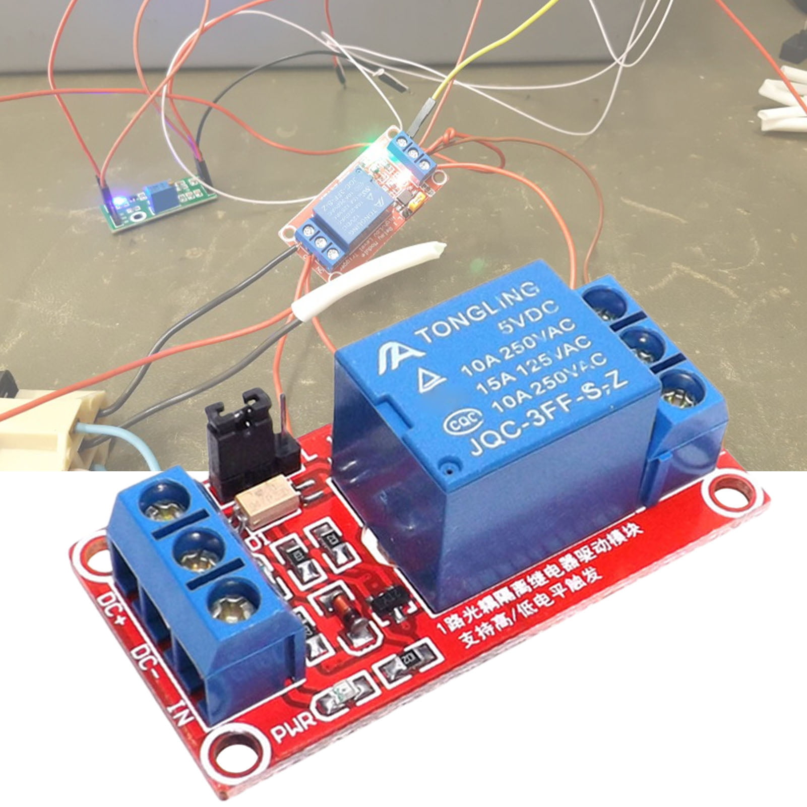 Joernso 5V/12V/24V 1 Channel Relay Module SMD Optocoupler Isolation ...