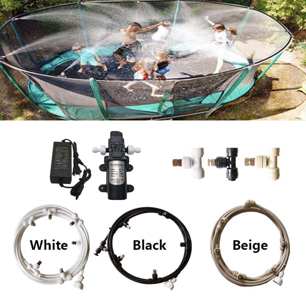 Joernso 6/9/12/15/18m Pump Water Mist Spray Kit Garden Nebulizer ...
