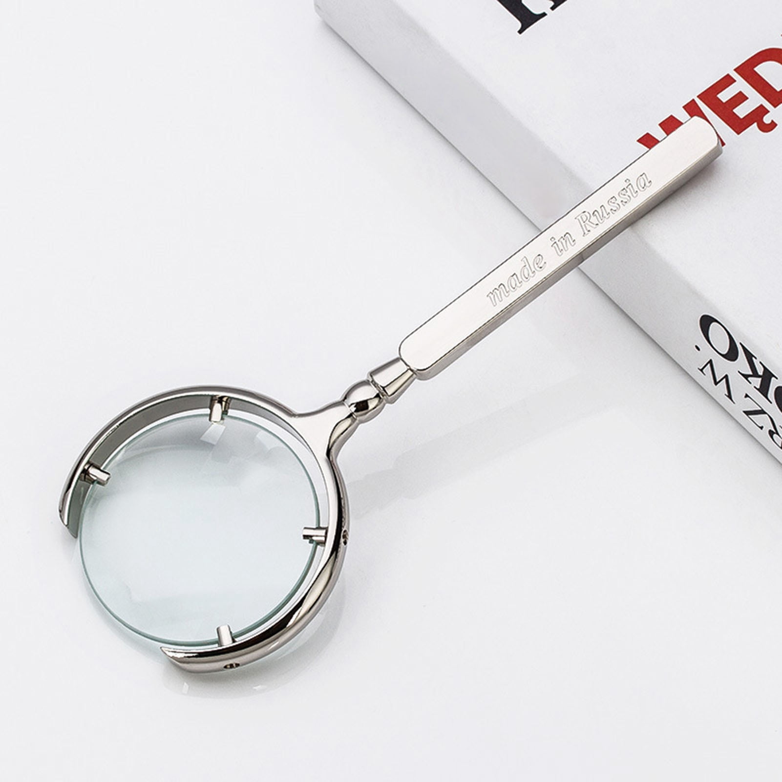 Joernso 8 X Loupe Magnifier Vintage Magnification Zinc Alloy Reading ...