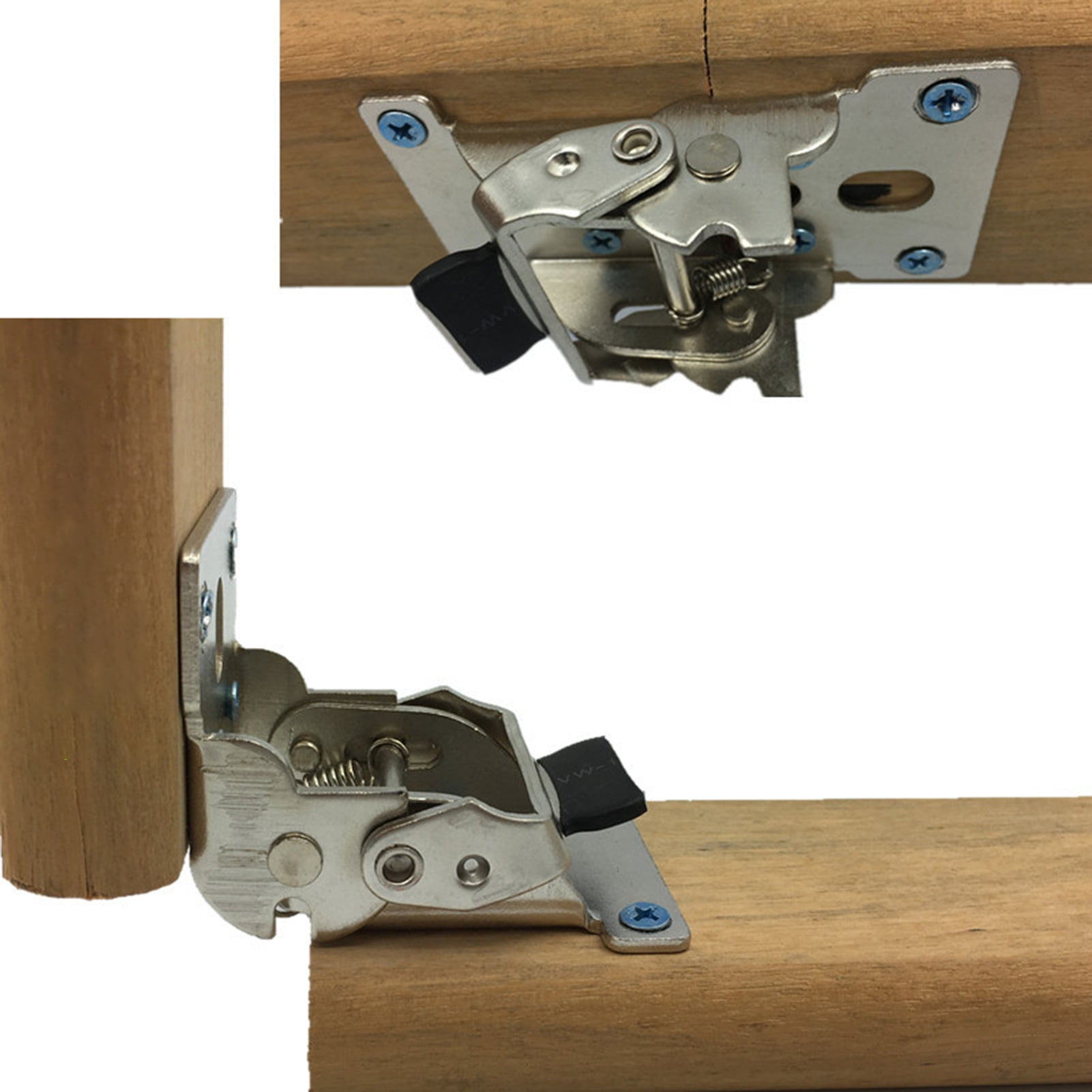 Joernso 90 Degree Folding Hinge Easy to Install Invisible Bracket ...