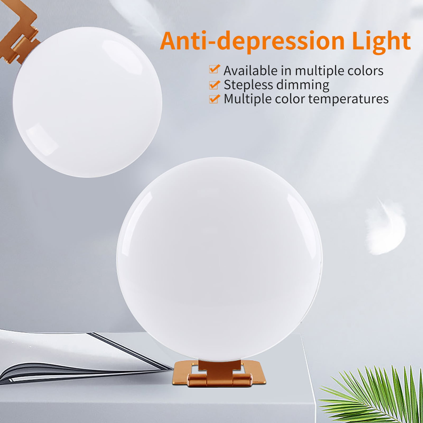 Joernso Anti-depression Light Refreshed Adjustable Foldable Eye ...