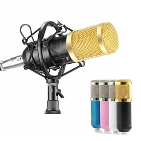 BM800 Condenser Studio Mic Kits: Starter Set, Professional Setup, Music Podcasting with Pop ...