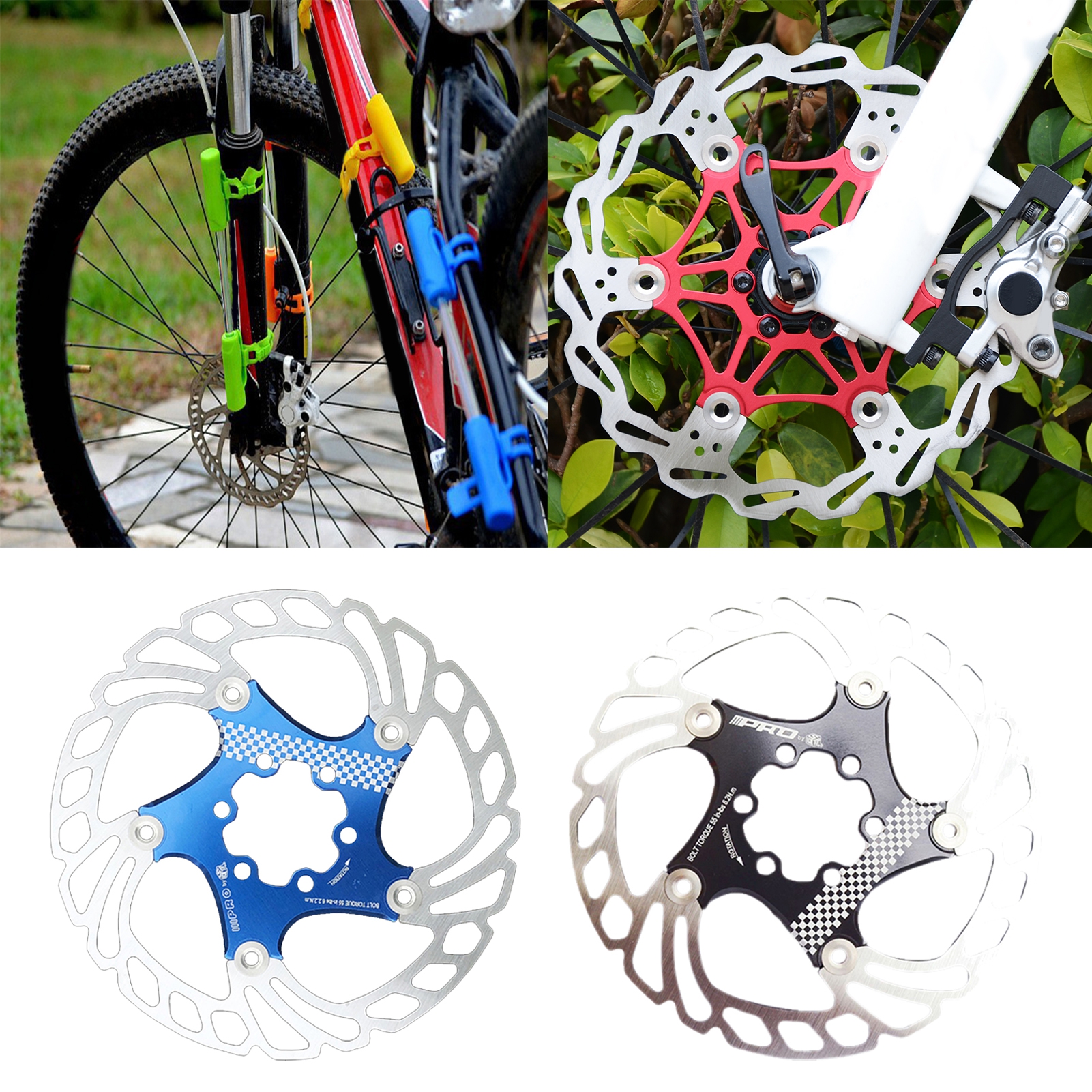 Joernso Bike Floating Disc Strong Heat Dissipation No Deformation Fade ...