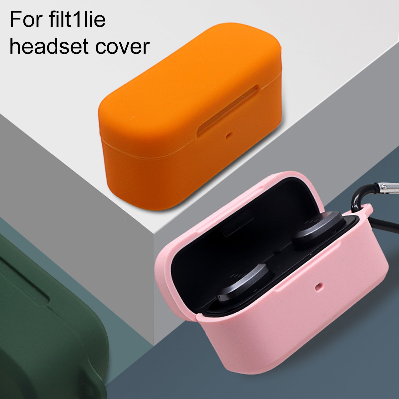 Joernso Bluetooth Headset Protective Case Soft Anti-drop Silicone ...