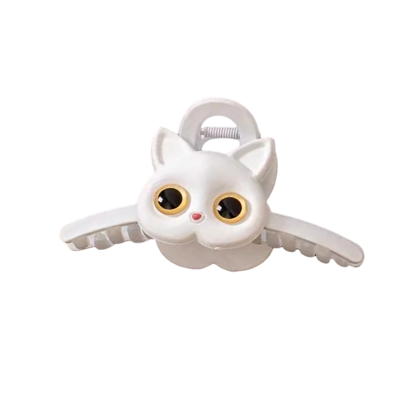 Joernso Cartoon Cat Hair Clips Animal Shaped Women's Decorative Grab ...