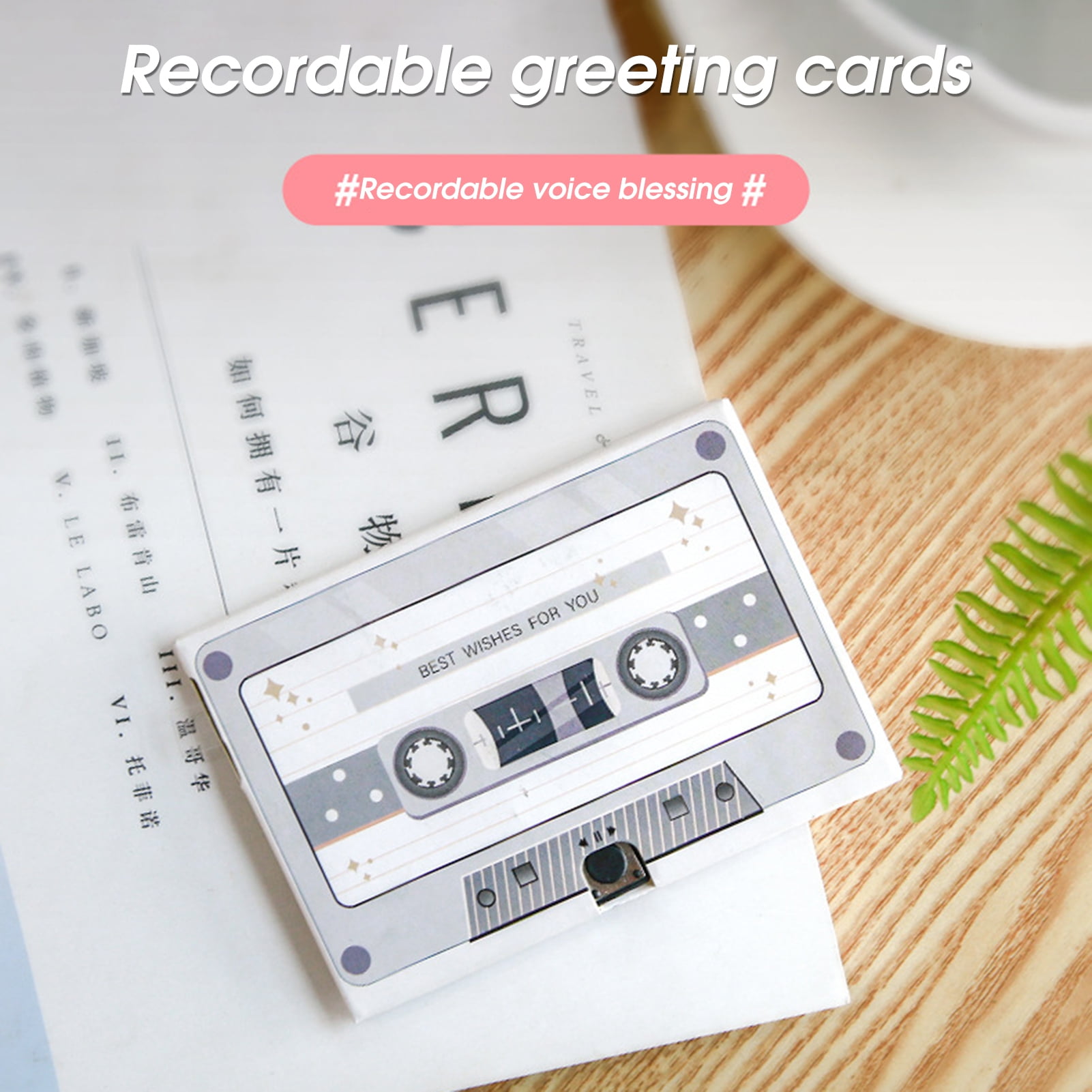Joernso Cassette Personal Multifunctional Mini Retro Magnetic Tape ...