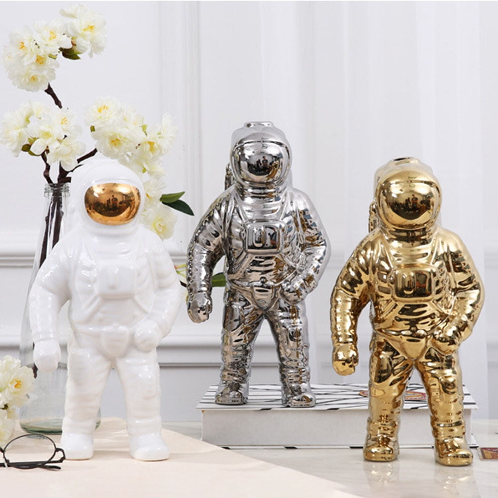 Joernso Ceramic Space Man Cosmonaut Model Figure Figurine Statue ...