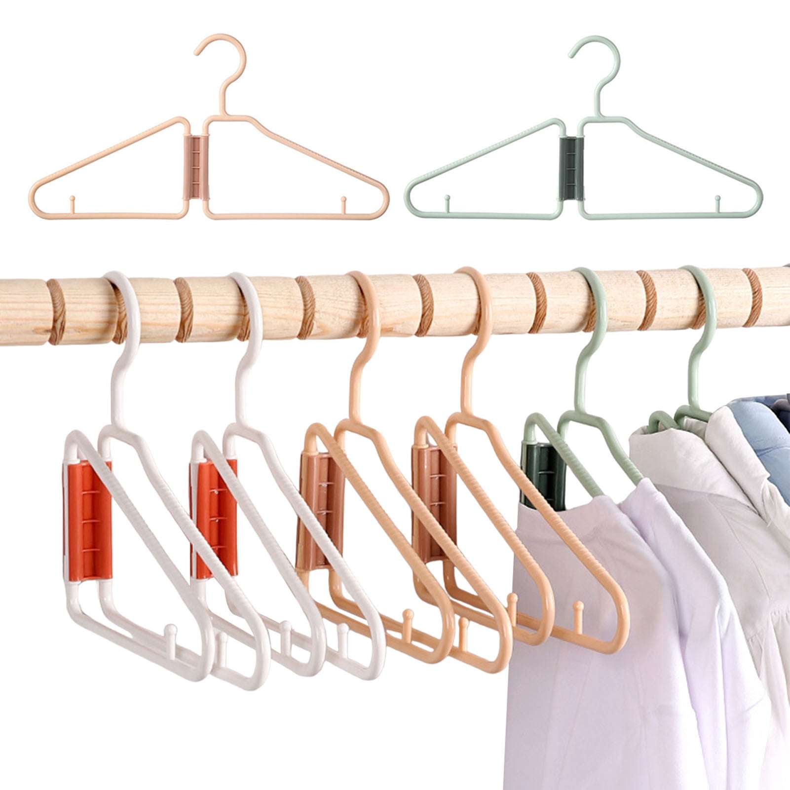 Joernso Collapsible Hanger Clothes Drying Rack Strong Load-bearing Not ...
