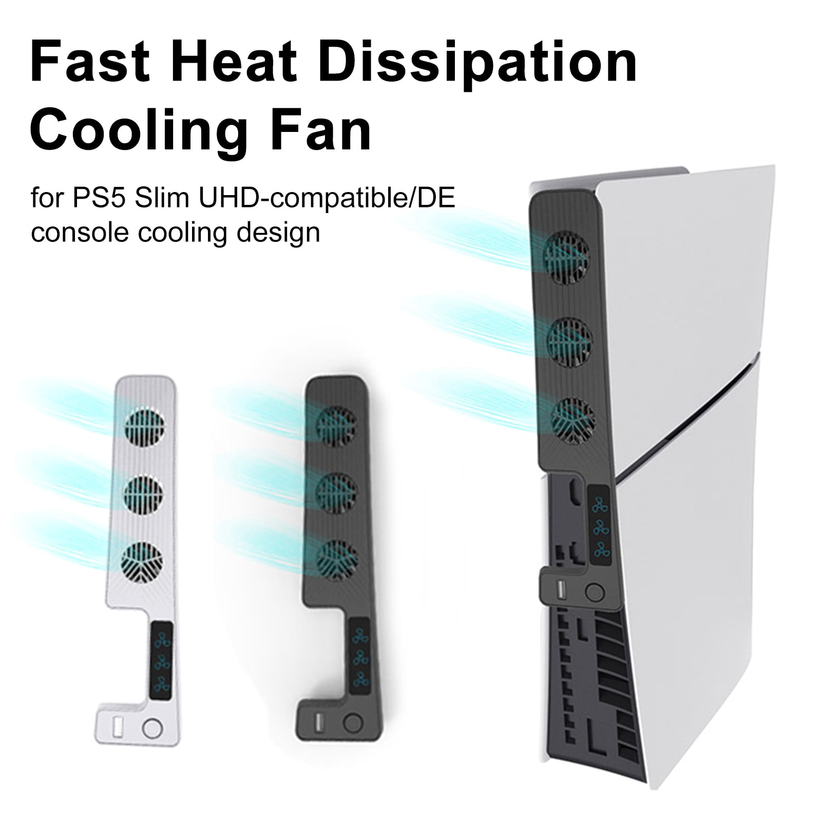 Joernso Console Cooling Fan High Speed Fast Heat Dissipation 9500RPM ...