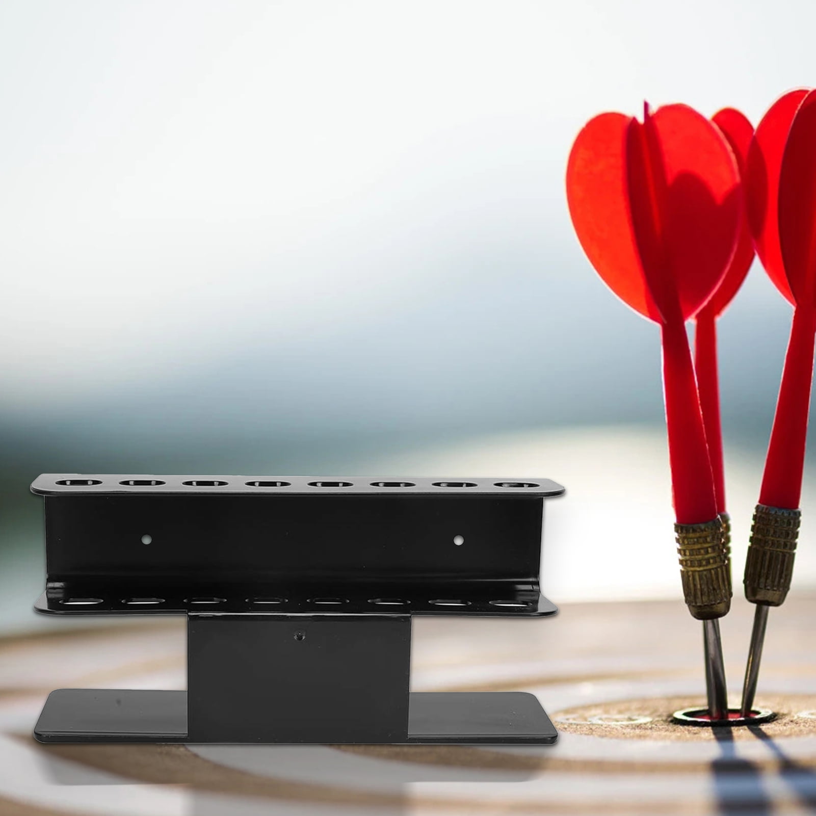 Joernso Dart Holder Wall Mount Sturdy Acrylic Game Room Dart Display ...