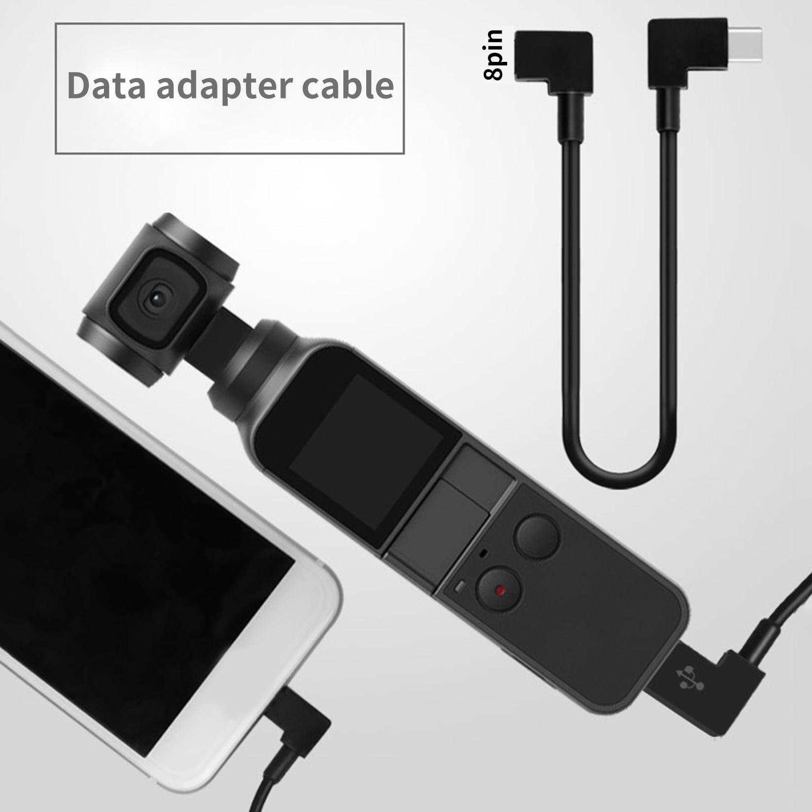 Joernso Data Cable Quick Transmission Stable Output Data Transfer Plug ...