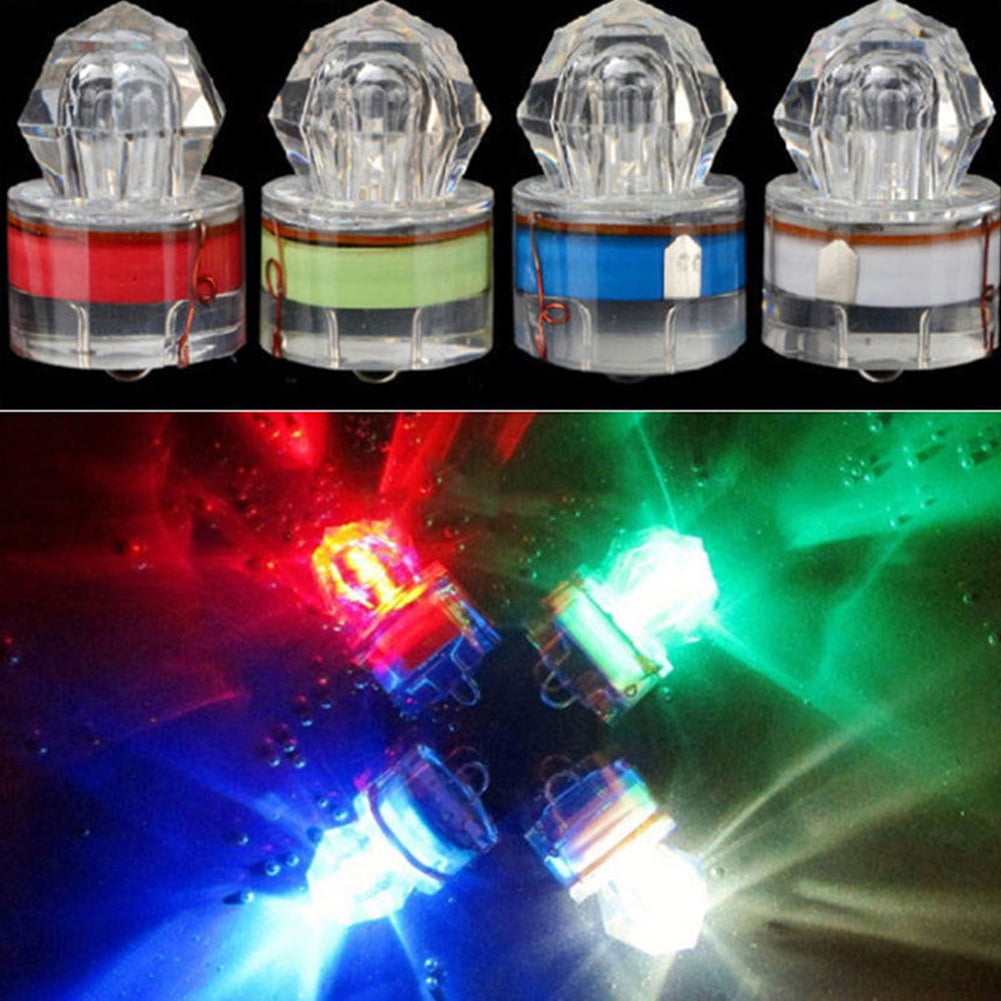 Joernso Deep Sea Diamond Shape Underwater LED Fishing Light Squid ...