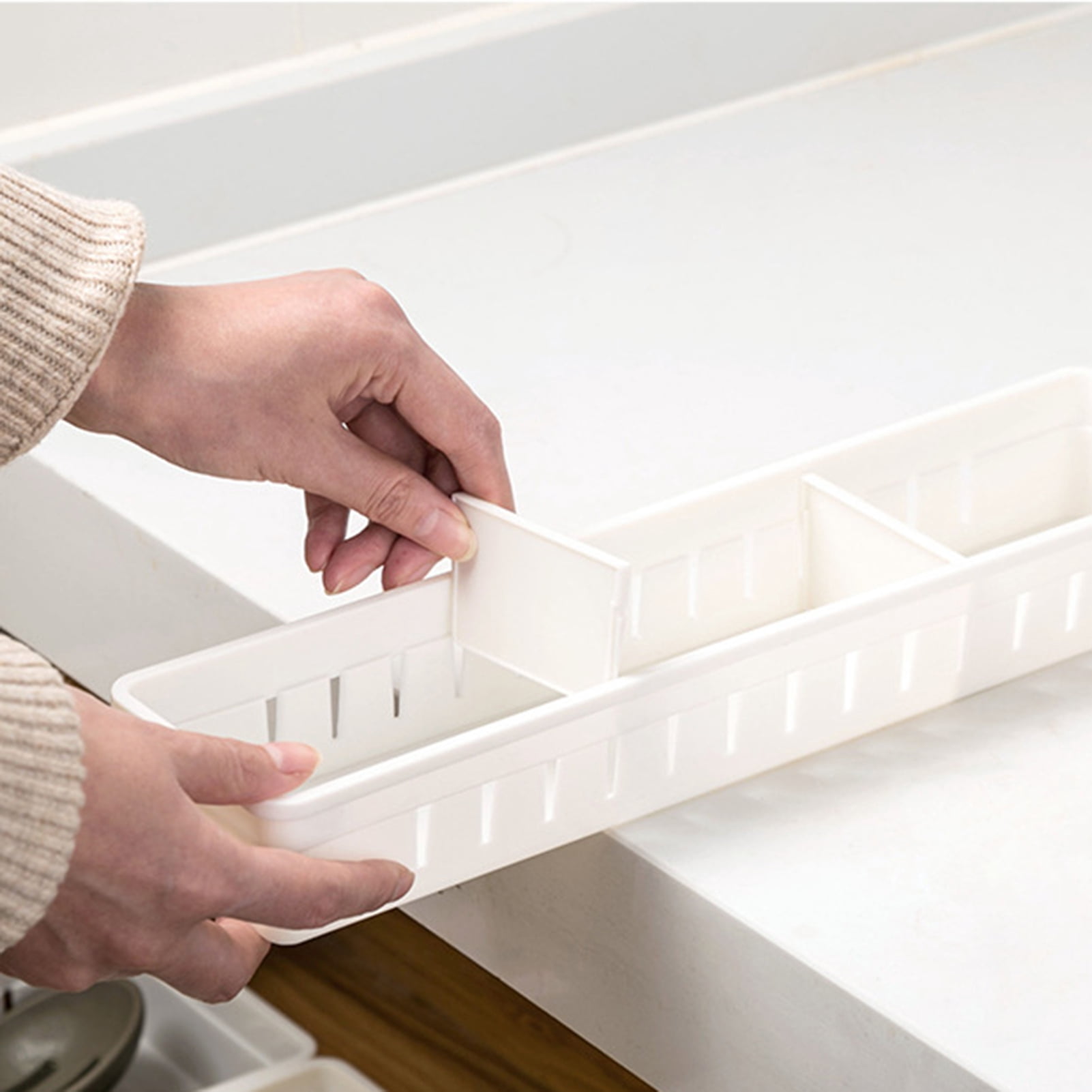 Joernso Drawer Storage Box Dirt-proof Washable PP Home Office Drawer ...