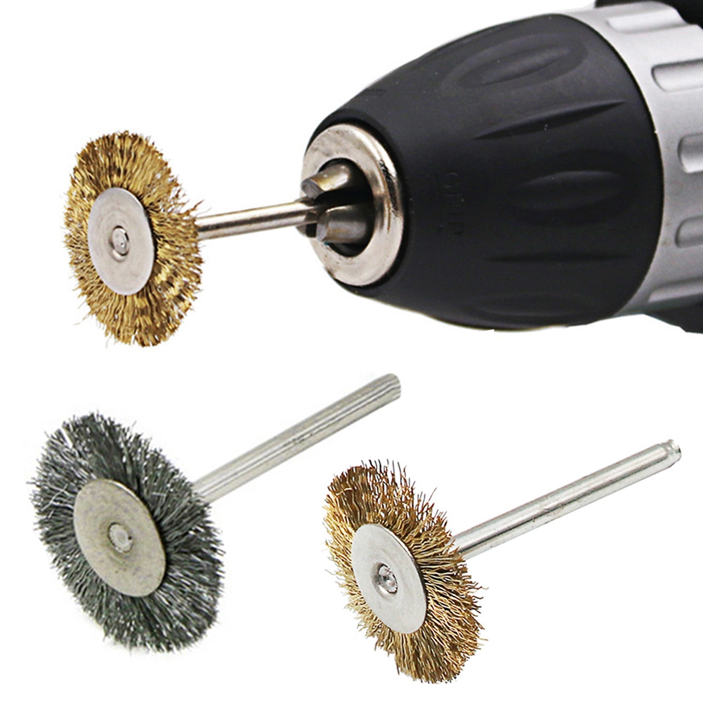 Joernso Drill Cup Steel Copper Wheel Cleaning Rotary Wire Brush ...