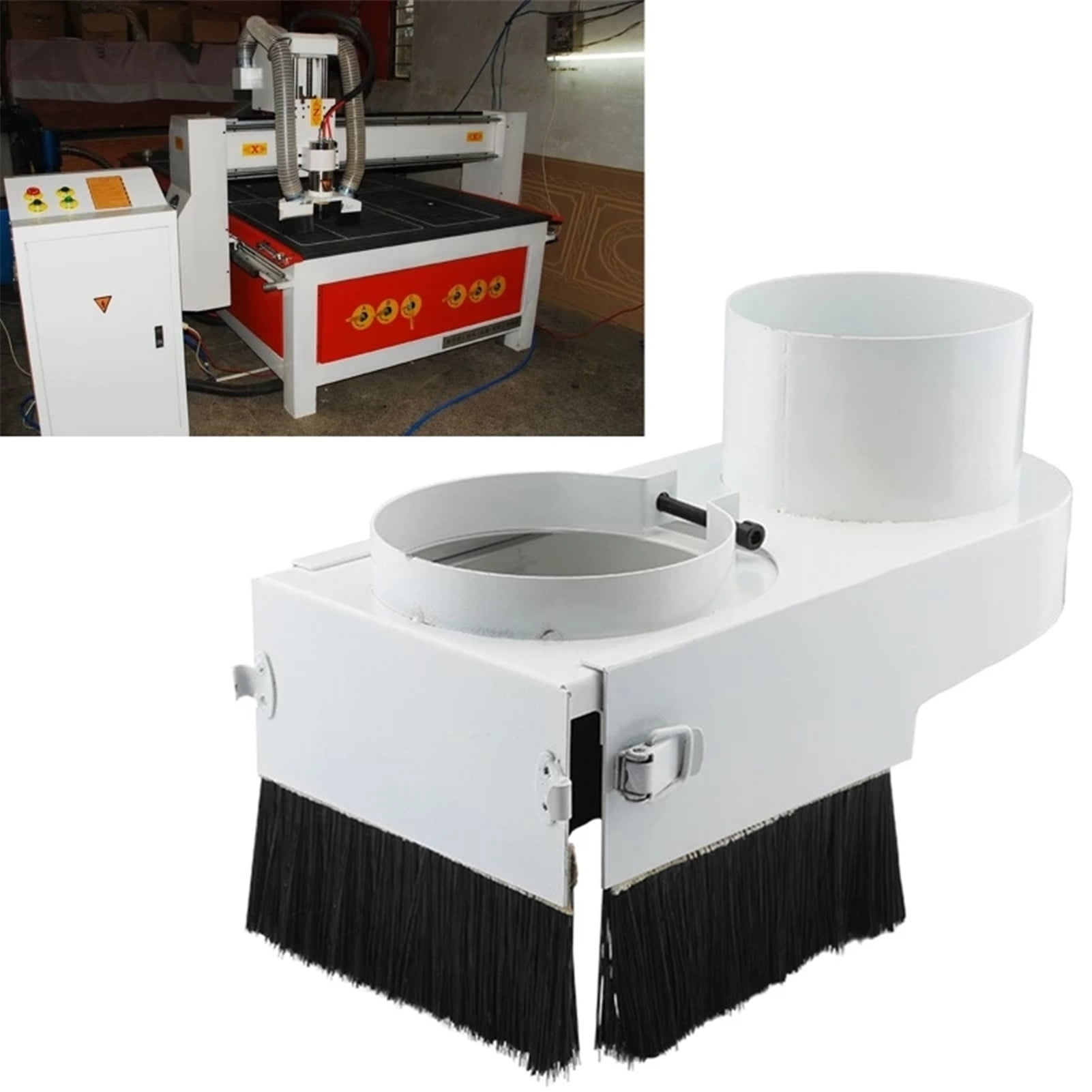 Joernso Dust Shoe Cover Cleaner Brush CNC Spindle Milling Machine ...