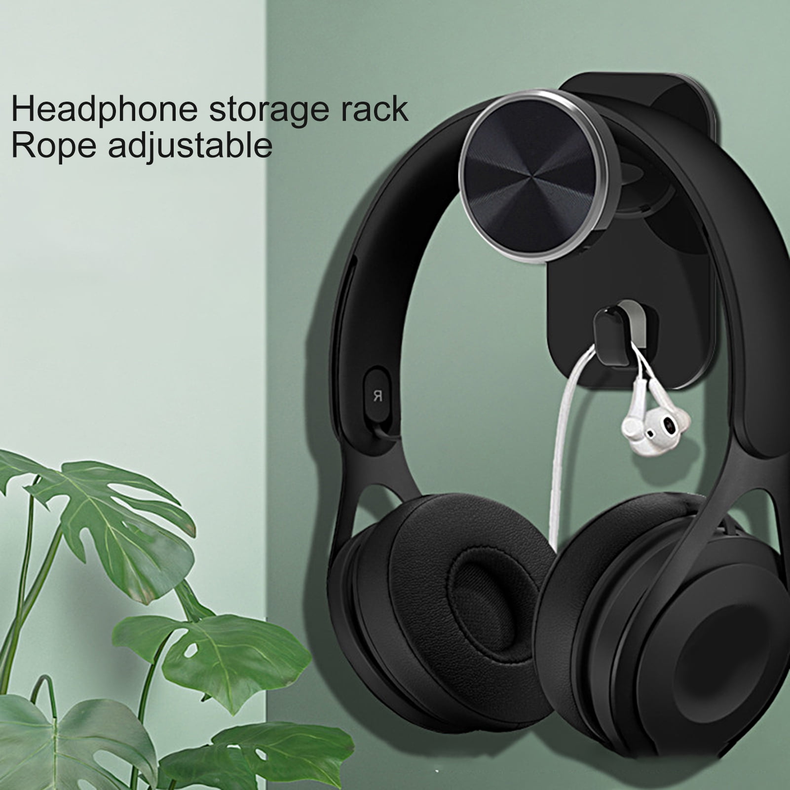 Joernso Earphone Holder Strong Load-bearing Self-Adhesive Hanger ...