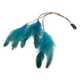 Joernso Feather Hair Pin Colorful Leather Long Tassel Hair Clip Easy ...