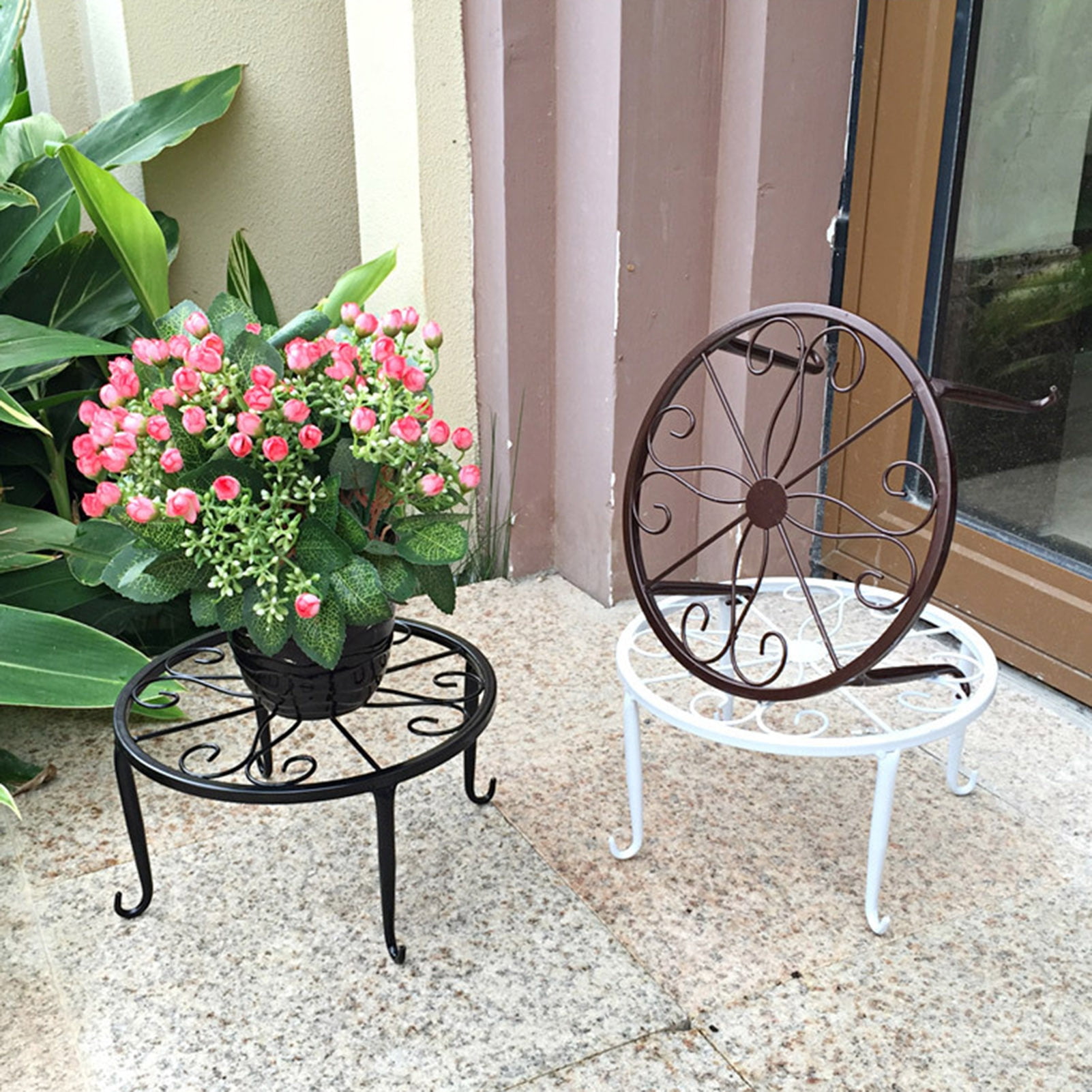 Joernso Flower Pot Stand Display Shelf High Stability Strong Load ...