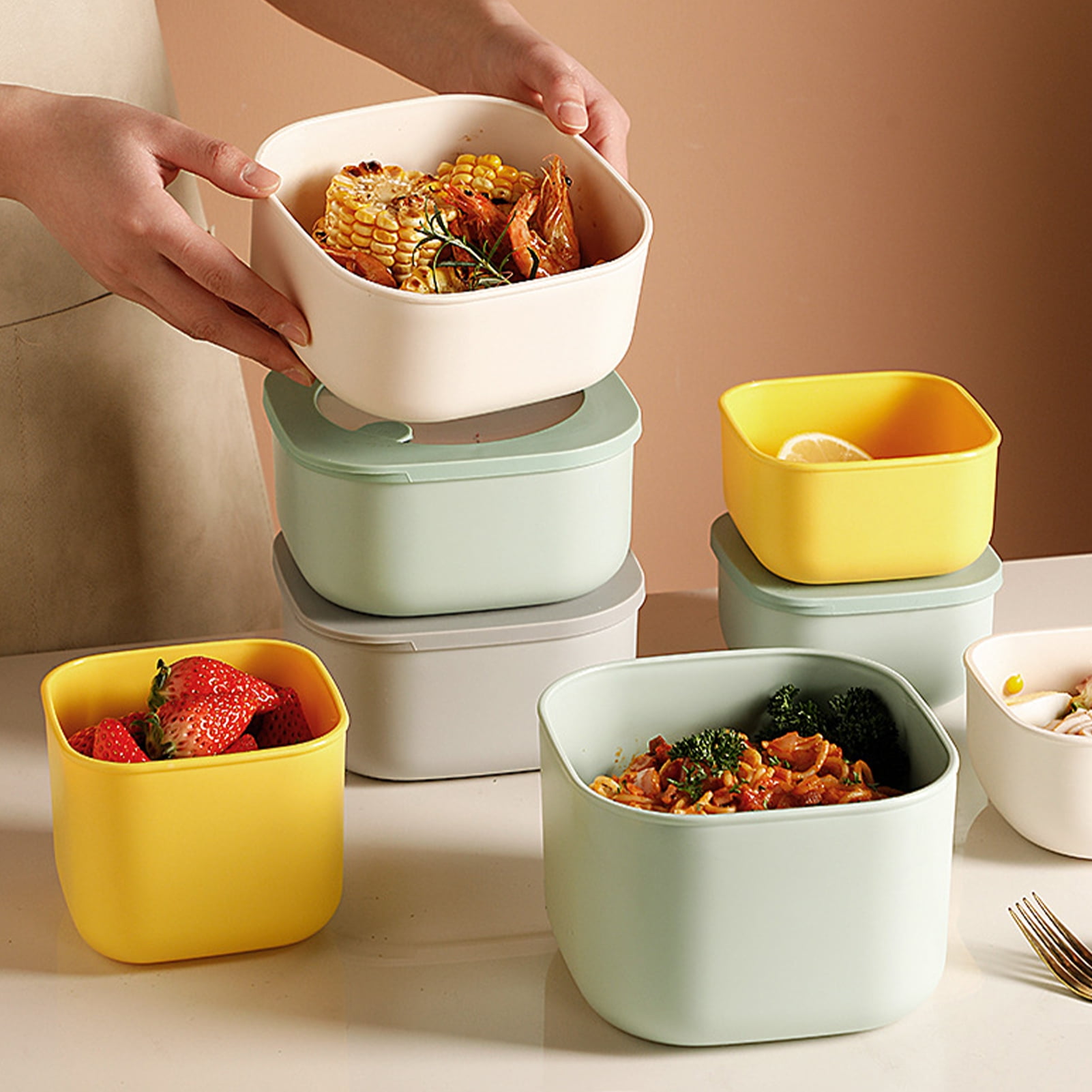 Joernso Food Storage Box Portable Lightweight Fashion Food Storage Case ...
