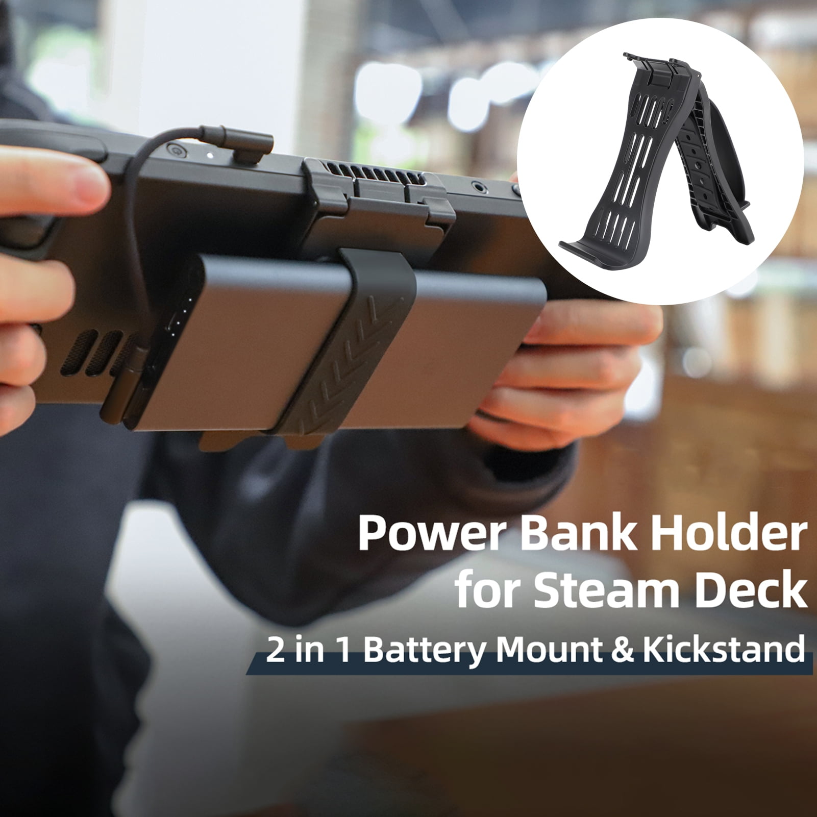 Joernso Game Console Base Foldable Adjustable Elastic Fixation Strap ...