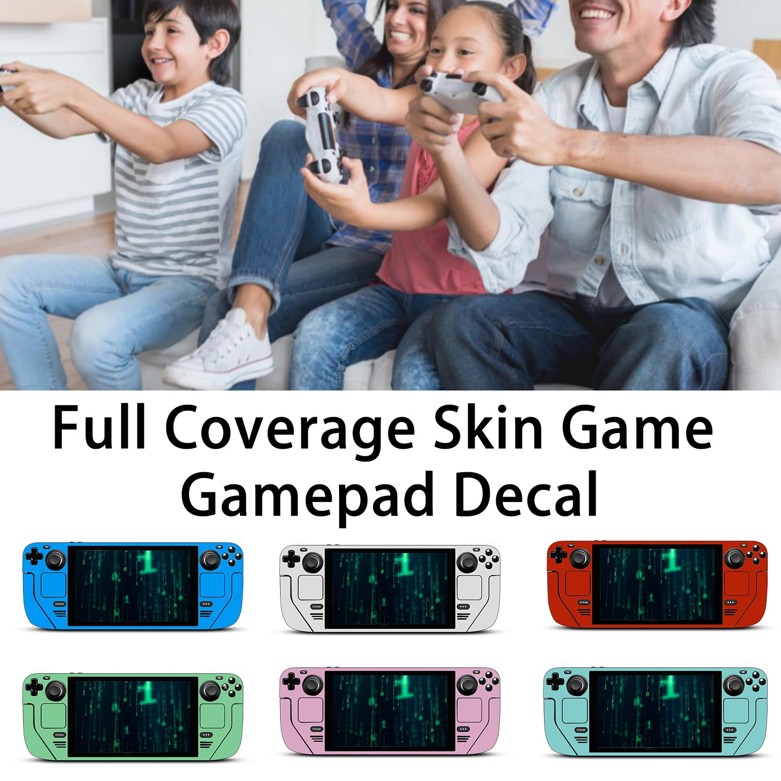 Joernso Game Console Sticker Anti-scratch No Bubbles Strong Adhesion ...