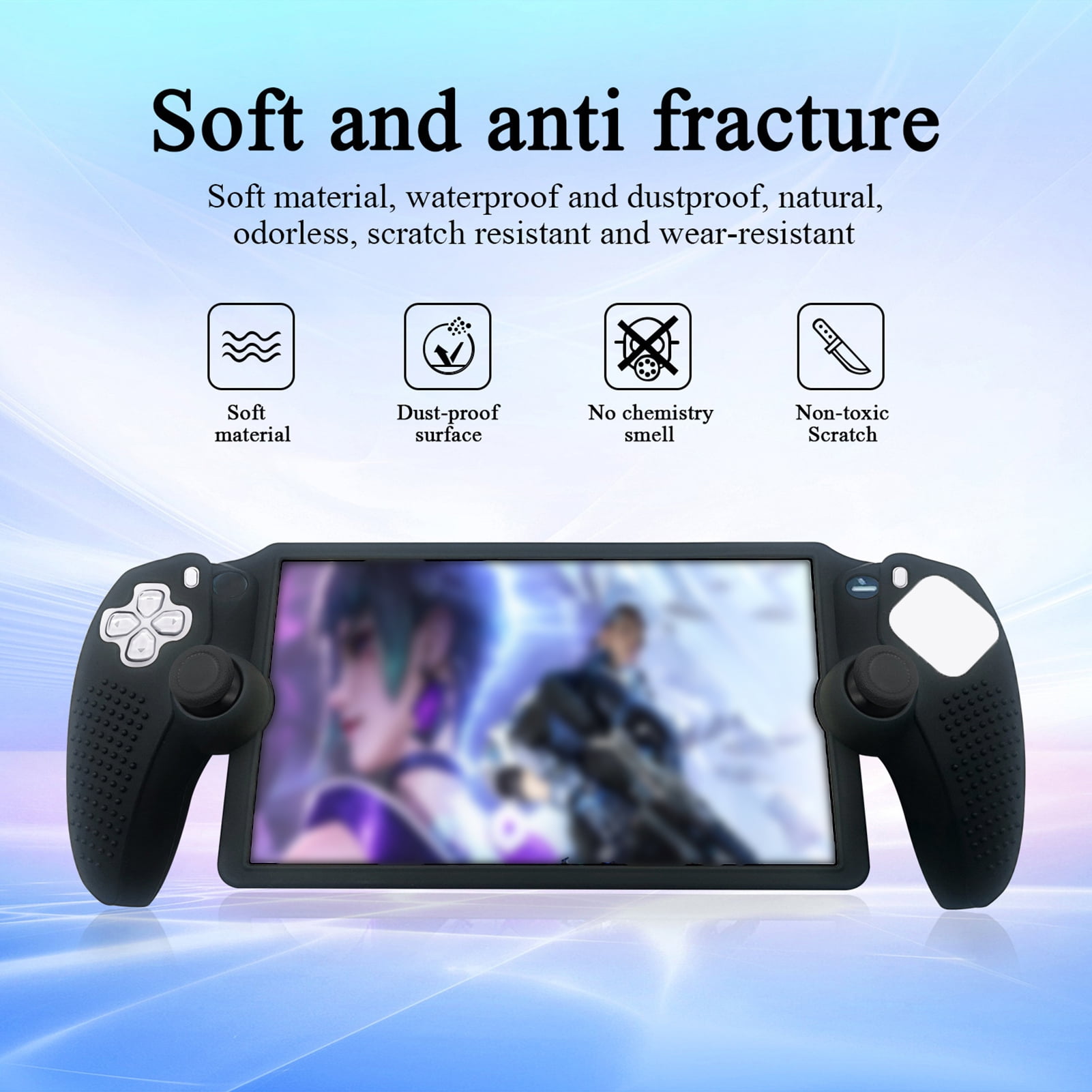 Joernso Game Controller Silicone Case Enhanced Grip Anti-Slip Anti ...