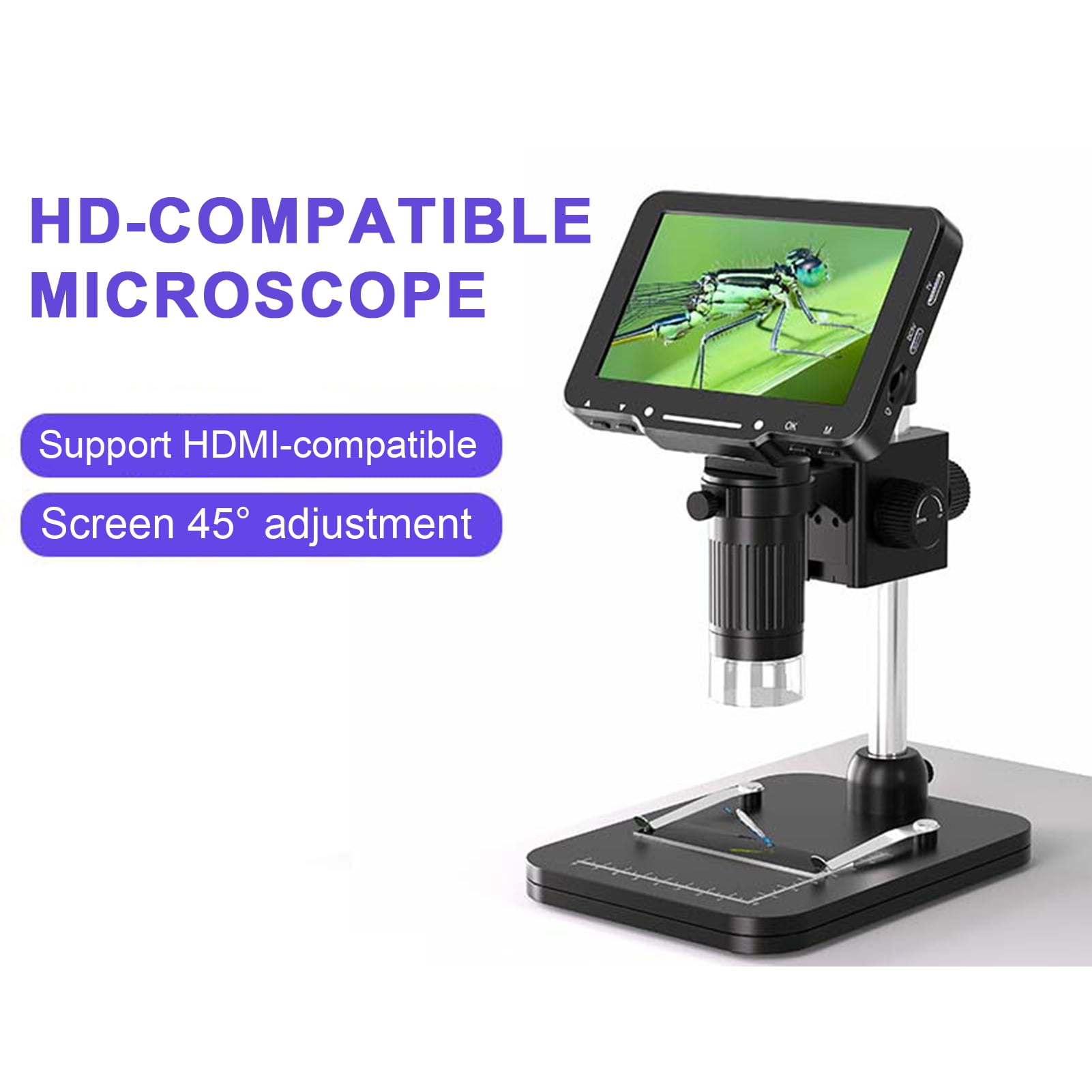 Joernso HD Compatible Digital Microscope for iPhone 500/1000X ...