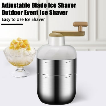 SPECSTAR Countertop Electric Ice Crusher Shaver Snow Cone Maker Machine ...