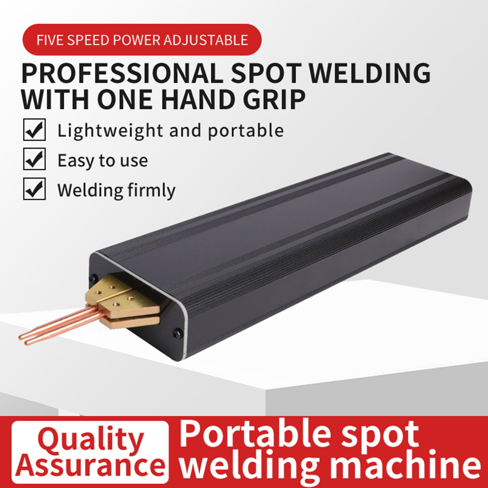 Joernso Handheld Spot Welder High-Efficiency 5 Gears Adjustable Type-C ...