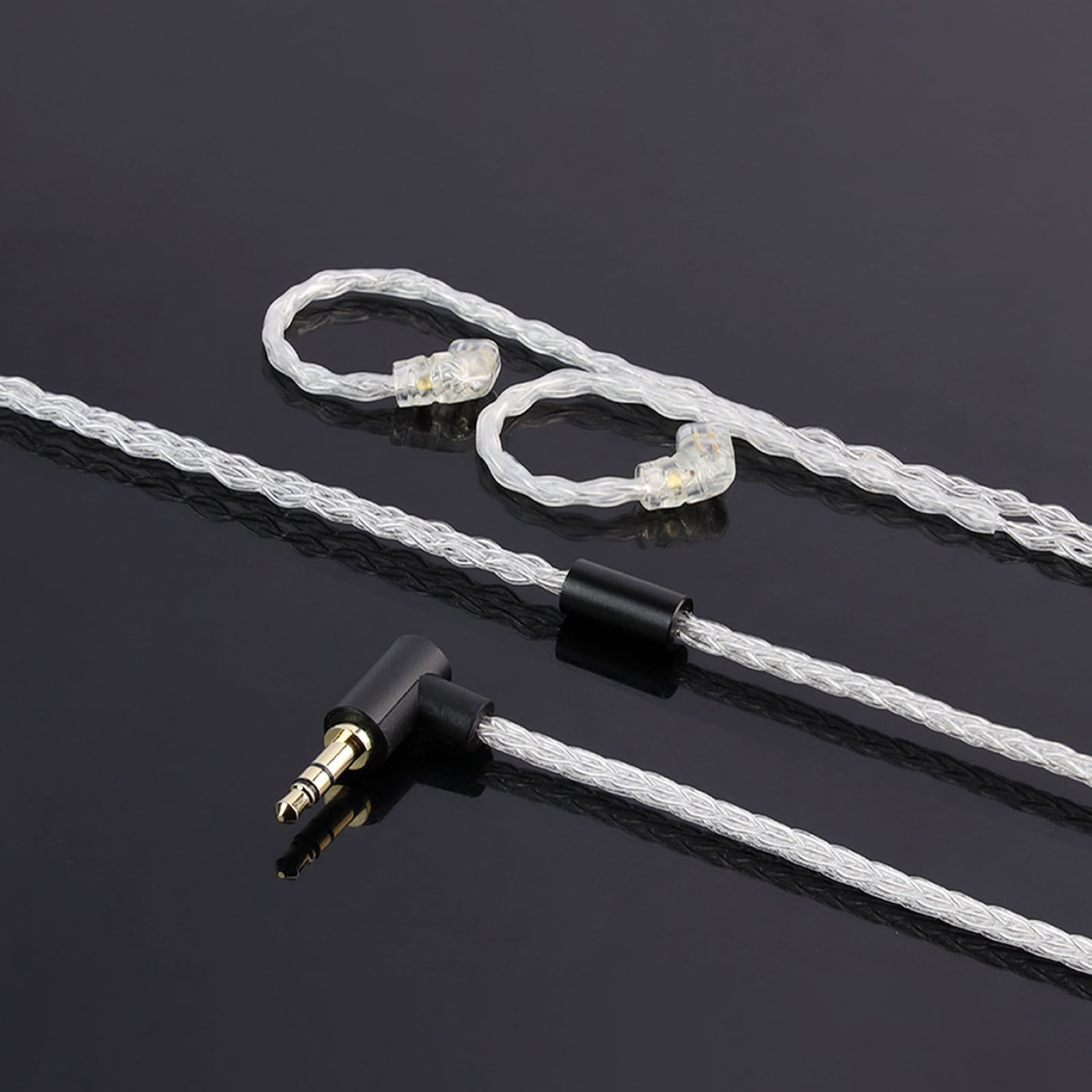 Joernso JCALLY for ZSN/ZST/ZS10/AS10/ES3 8 Strand Braided Wired ...