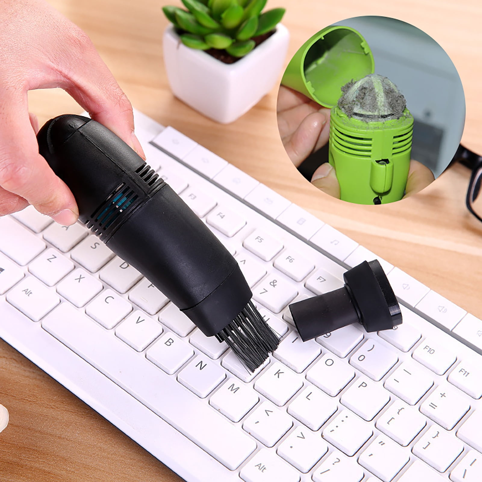 Joernso Keyboard Cleaner Strong Suction Portable Mini USB Vacuum ...