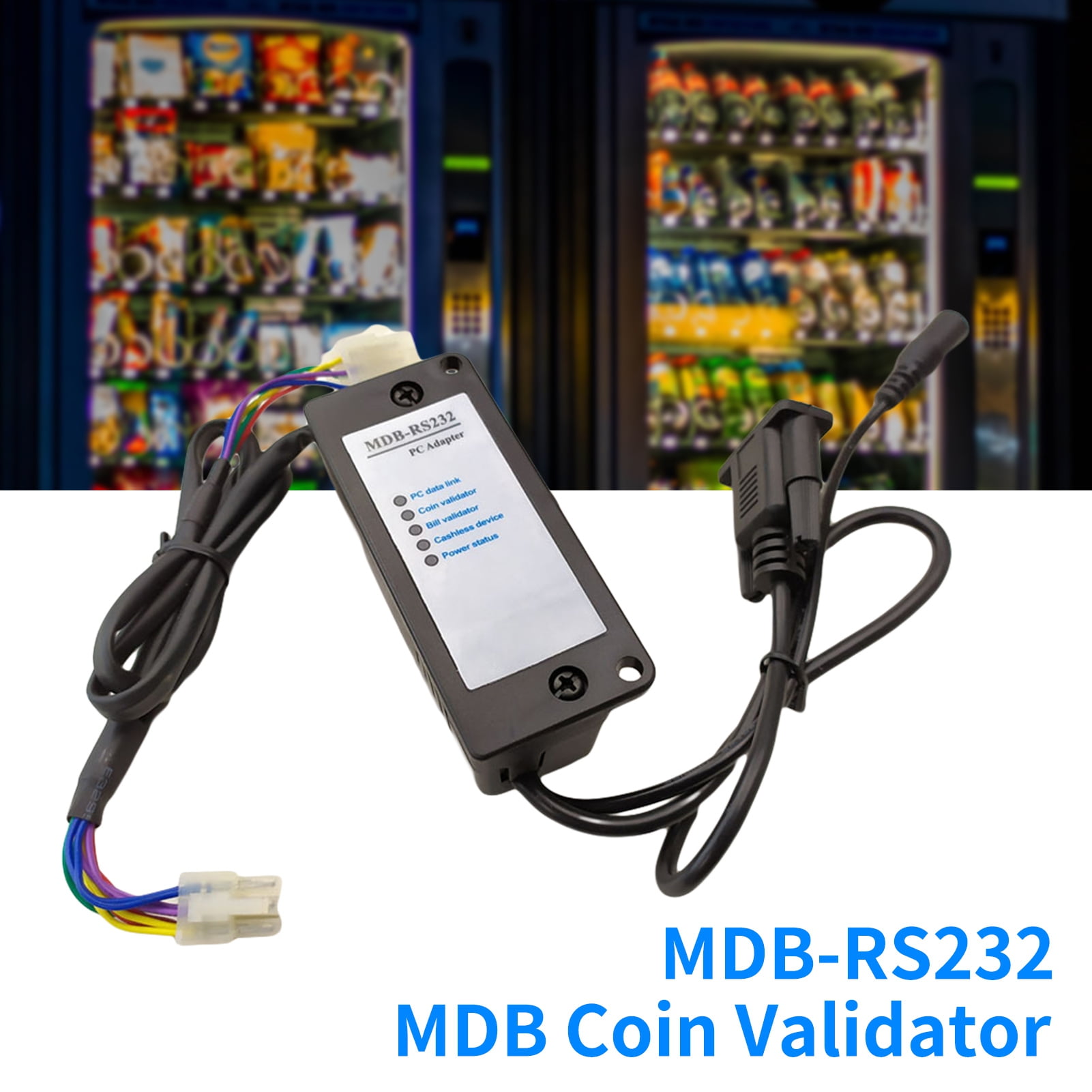 Joernso MDB-RS232 MDB Coin Validator Accurate Easy Installation with ...