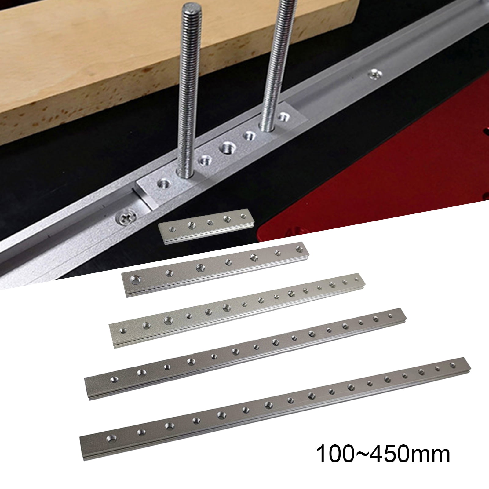 Joernso Miter Track Anodic Treatment Smooth Sliding Easy Installation ...