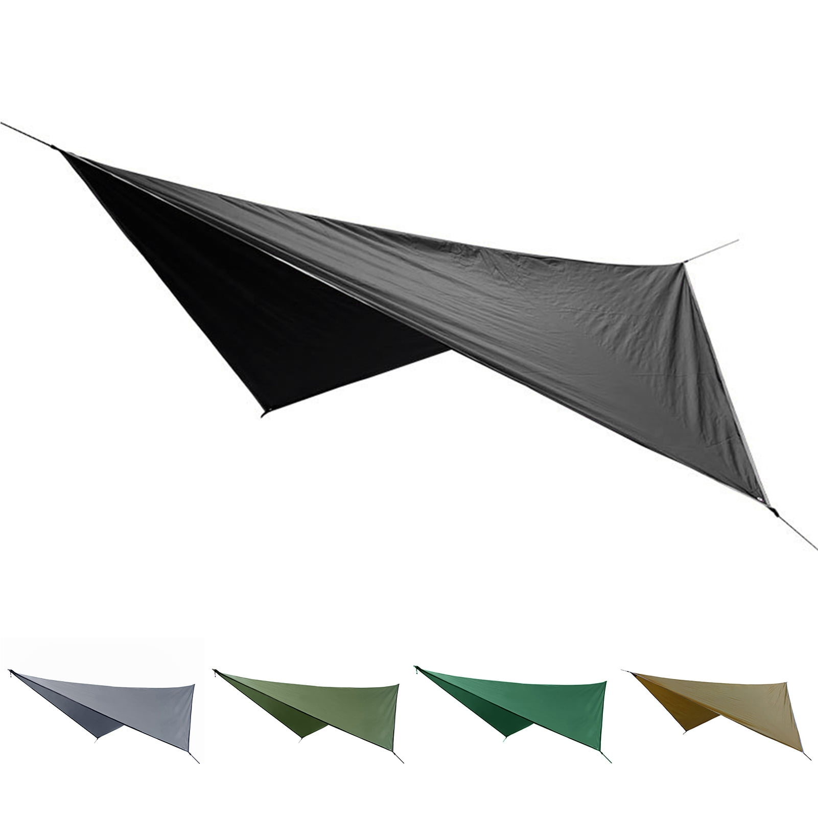 Joernso Outdoor Camping Waterproof Tarp Lightweight Awning Sun Shade ...