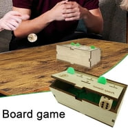 GHOJET 4-Player Shut The Box Dice Game, Traditional Wooden Pub Bar ...