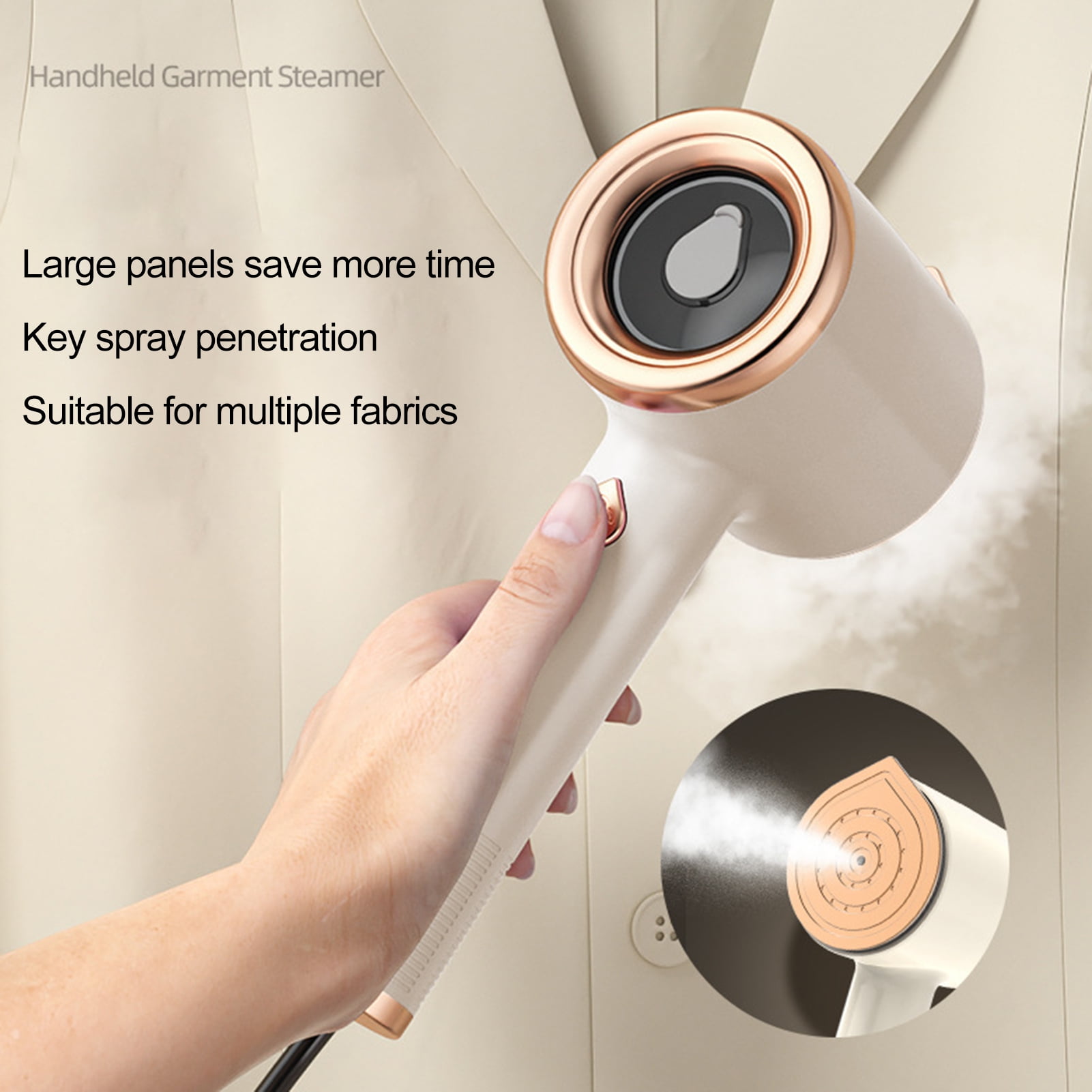 Joernso Portable Mini Ironing Machine with Water Tank Dry Wet Use Rapid ...