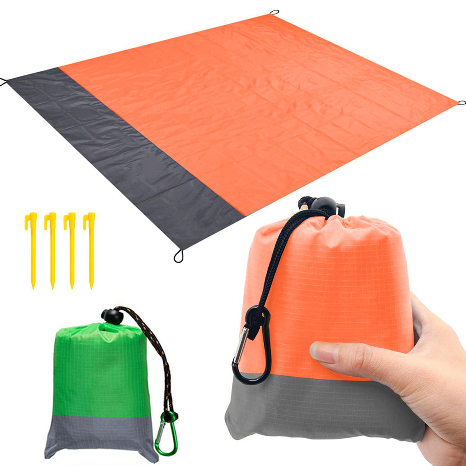 Joernso Portable Waterproof Quick Drying Outdoor Beach Mat Park ...