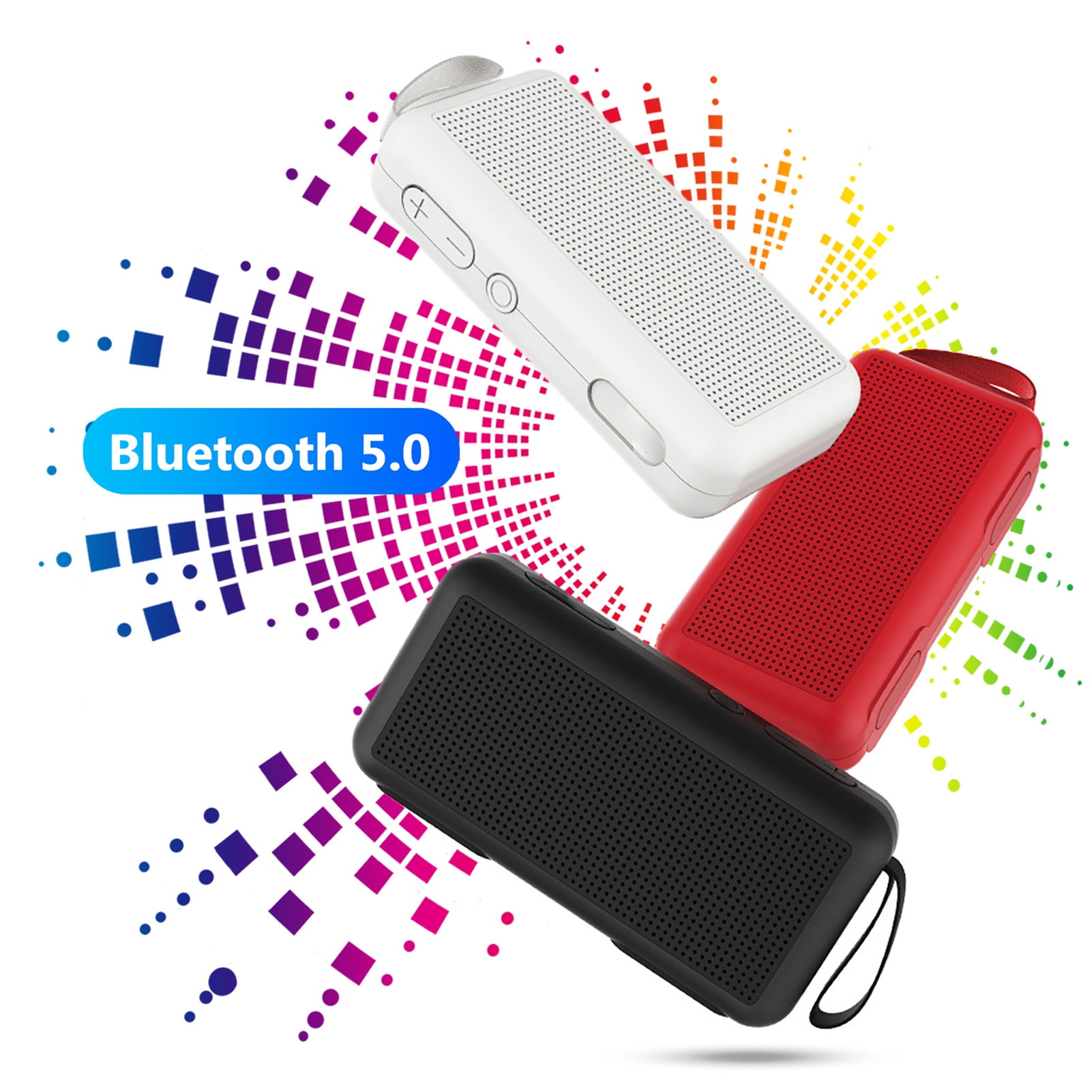 Joernso Portable Wireless Speaker Bluetooth-compatible 5.0 HiFi Sound ...