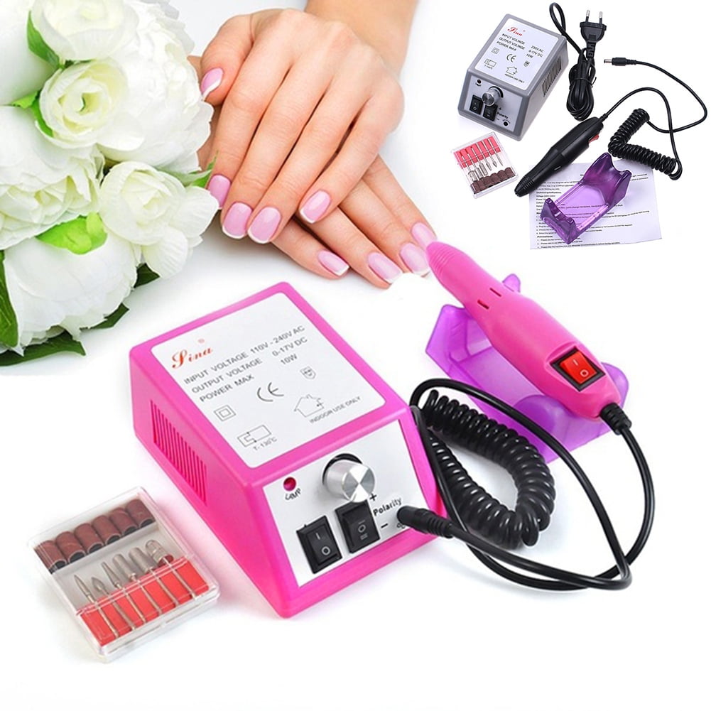 Joernso Professional 110-240V Electric Nails Drill Polish Manicure ...