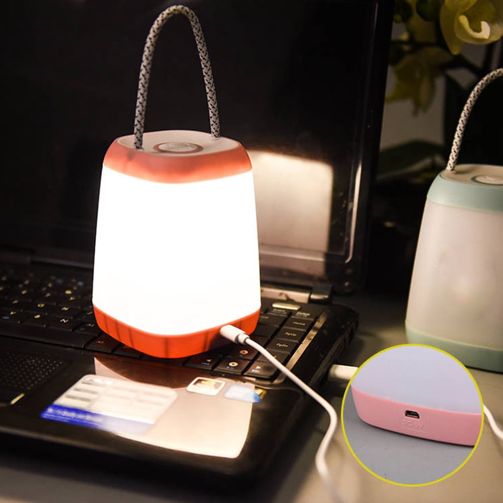 Joernso Rechargeable Portable Bedroom Bedside Eye Baby Room LED Night ...
