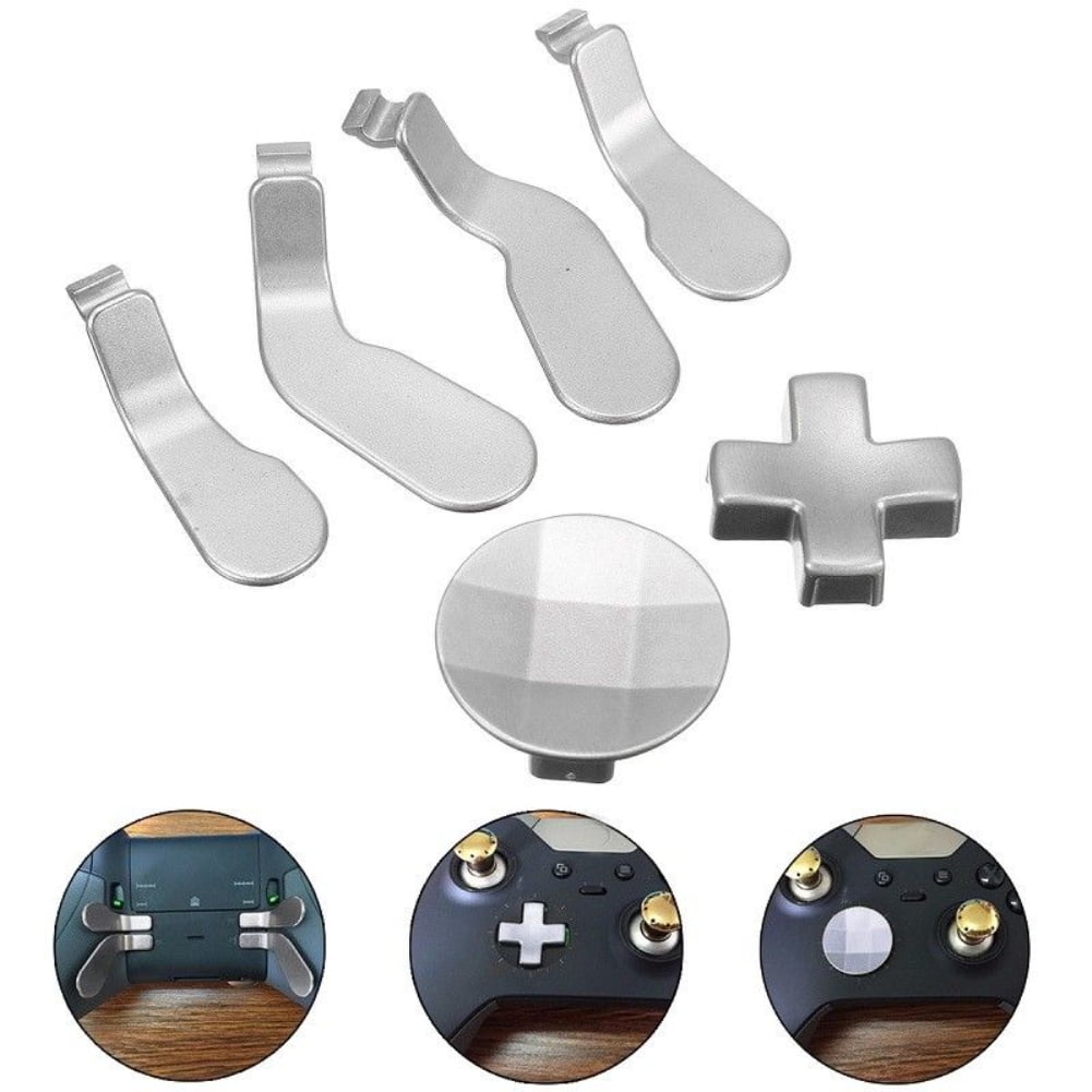 Joernso Replacement Parts Metal Controller Buttons Paddles Mod Kits for ...
