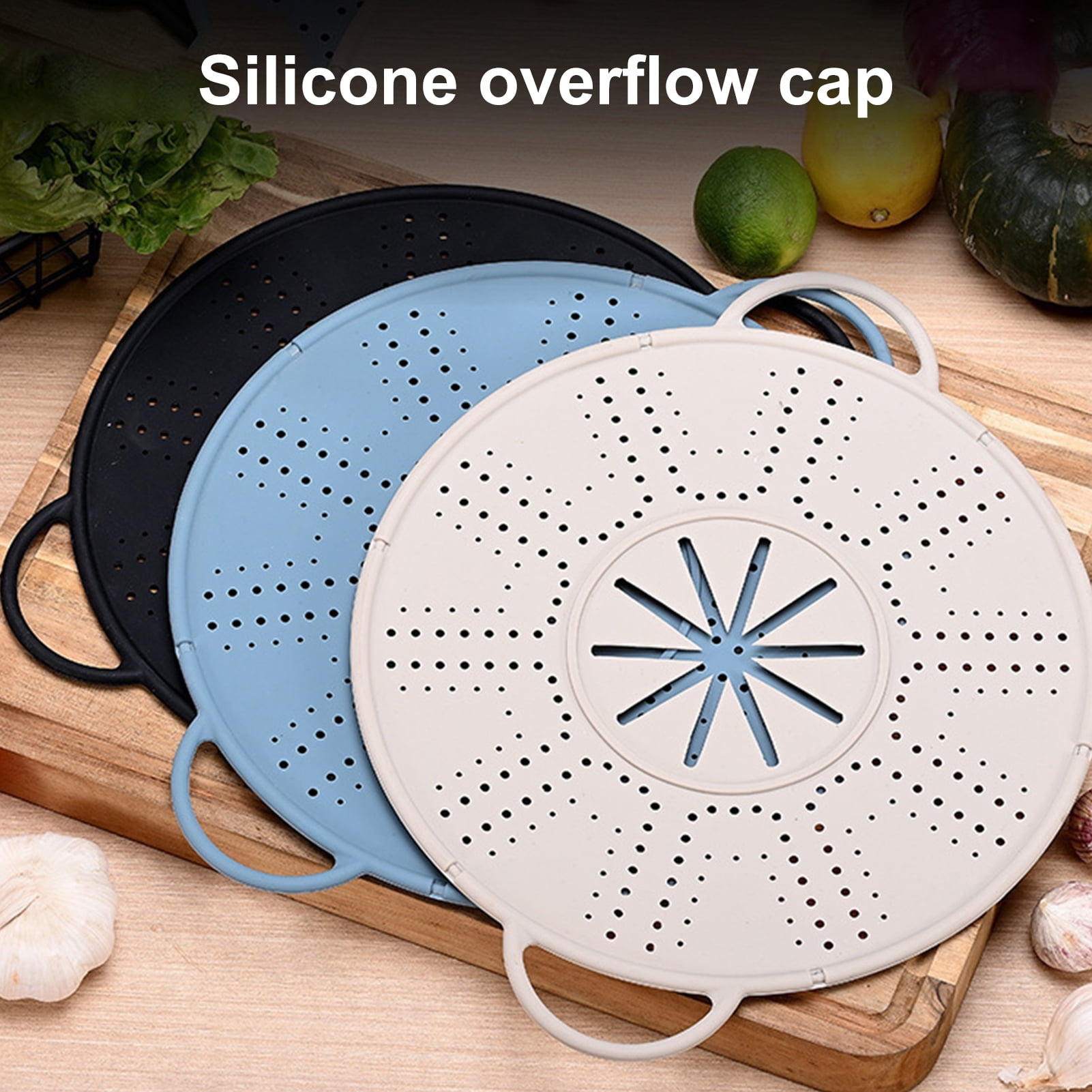 Joernso Silicone Splatter Screen for Frying Pan Grease Oil Splash Guard ...