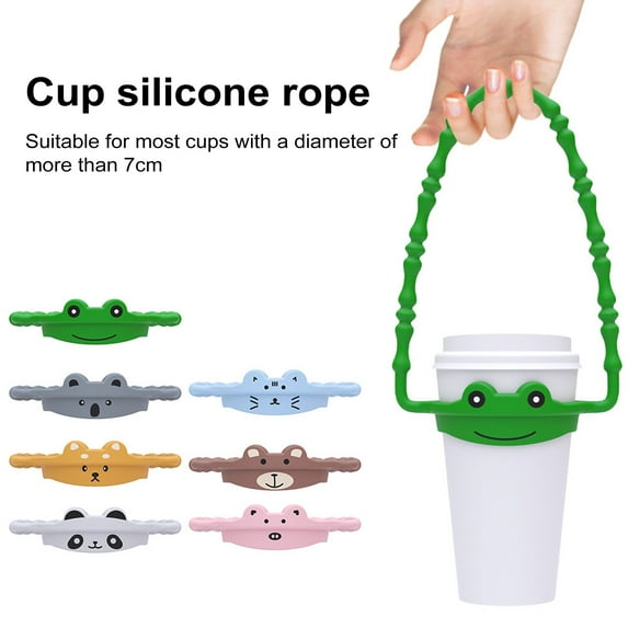 Joernso Silicone Water Bottle Handle Strap Comfortable Design Water ...