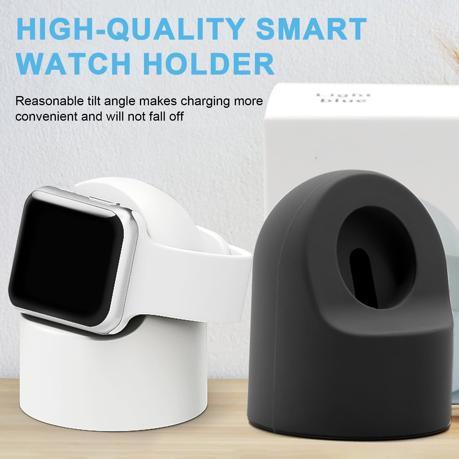 Joernso Smart Watch Stand Flexible Silicone Smartwatch Charging Bracket ...