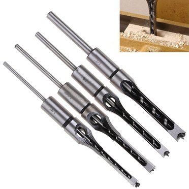 GoFJ 6/6.4/8/10/12.7mm HSS Square Hole Drill Bit Mortising Chisels ...